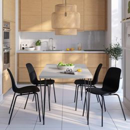IKEA SK&Aring;LSTA Tisch und 4 St&uuml;hle