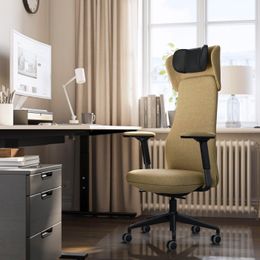 IKEA GR&Ouml;NFJ&Auml;LL Drehstuhl mit Armlehnen/Kopfst&uuml;tze