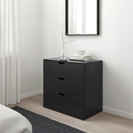 IKEA NORDLI Kommode mit 3 Schubladen