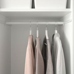 IKEA HJ&Auml;LPA Kleiderstange + 2 Aufh&auml;ngeleisten