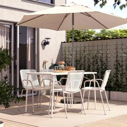 IKEA TORPAR&Ouml; Tisch+4 Armlehnst&uuml;hle/au&szlig;en