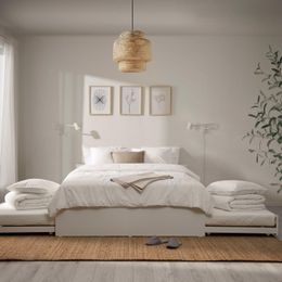 IKEA VIHALS Bettgestell mit 2 Unterbetten