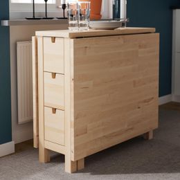 IKEA NORDEN / H&Ouml;GVED Tisch und 2 St&uuml;hle