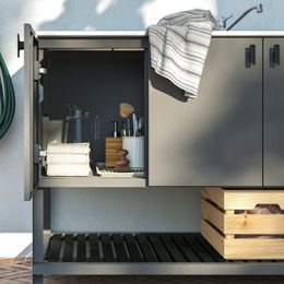 IKEA B&Aring;TSK&Auml;R Regalelement f&uuml;r Sp&uuml;le