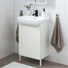 IKEA NYSJ&Ouml;N / BJ&Ouml;RK&Aring;N Waschbeckschr+T&uuml;r/Waschb/Mischbat