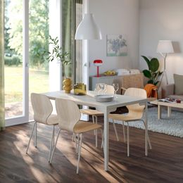 IKEA SK&Aring;LSTA Tisch und 4 St&uuml;hle