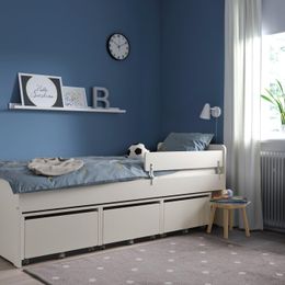 IKEA SL&Auml;KT / NATTAPA Juniorbettges+St&uuml;tzbrett/Fedholzrah