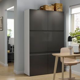 IKEA BEST&Aring; Aufbewahrung mit T&uuml;ren