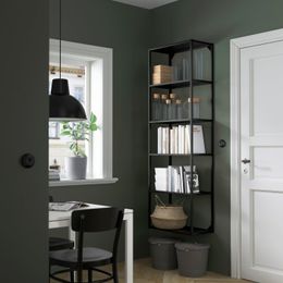 IKEA ENHET Regalrahmen hoch mit B&ouml;den