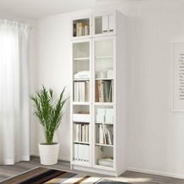 IKEA BILLY / OXBERG B&uuml;cherregal mit Aufsatz/T&uuml;ren