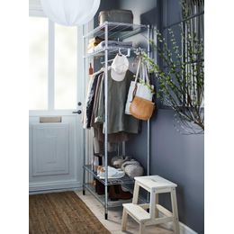 IKEA OMAR Regal mit Kleiderstange