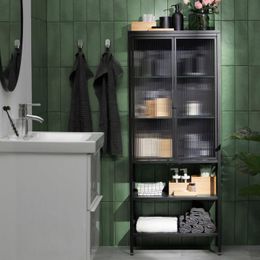 IKEA MOSSJ&Ouml;N Vitrine, 2-t&uuml;rig