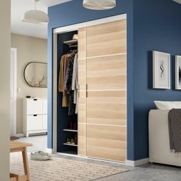 IKEA SKYTTA / MEHAMN Schiebet&uuml;r-Kombination