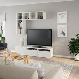 IKEA BEST&Aring; / EKET TV-Schrankkombination