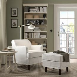 IKEA ROCKSJ&Ouml;N Sessel mit Hocker