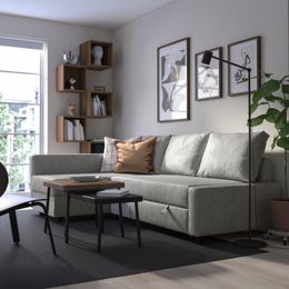 IKEA FRIHETEN Eckbettsofa mit Bettkasten