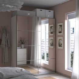 IKEA PAX / AULI Kleiderschrank mit Schiebet&uuml;ren