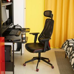 IKEA FREDDE / MATCHSPEL Gamingschreibtisch und -stuhl