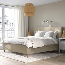 IKEA IDAN&Auml;S Bettgestell gepolstert mit Schubl.