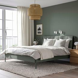 IKEA T&Auml;LL&Aring;SEN Bettgestell, gepolstert