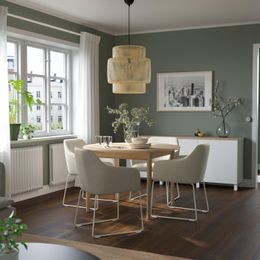 IKEA SKANSN&Auml;S / TOSSBERG Tisch und 4 St&uuml;hle