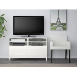IKEA BEST&Aring; TV-Bank mit T&uuml;ren