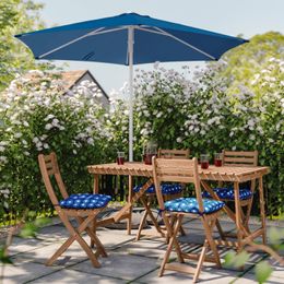 IKEA ASKHOLMEN Tisch+4 Klappst&uuml;hle/au&szlig;en