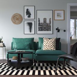 IKEA S&Ouml;DERHAMN 2er-Sofa mit R&eacute;camiere