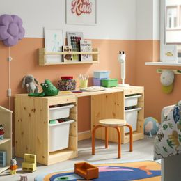IKEA TROFAST Schreibtisch mit Boxen