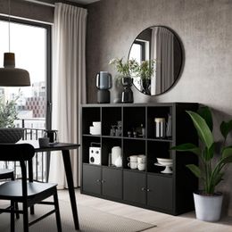 IKEA KALLAX Regal mit 4 Eins&auml;tzen