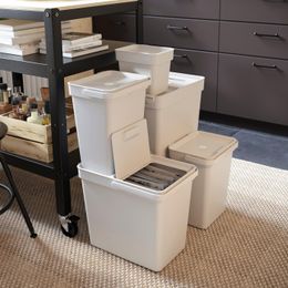IKEA H&Aring;LLBAR Beh&auml;lter mit Deckel