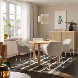 IKEA STOCKHOLM 2025 / TOSSBERG Tisch und 4 St&uuml;hle