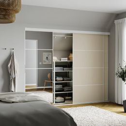 IKEA SKYTTA / MEHAMN/AULI Schiebet&uuml;r-Kombination