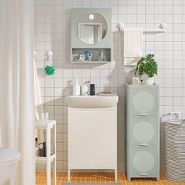 IKEA IV&Ouml;SJ&Ouml;N Spiegelschrank 1 T&uuml;r