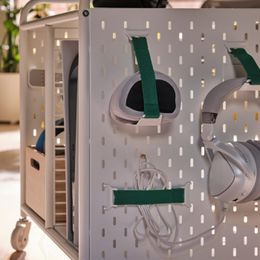 IKEA BR&Auml;NNBOLL Regal mit Rollen