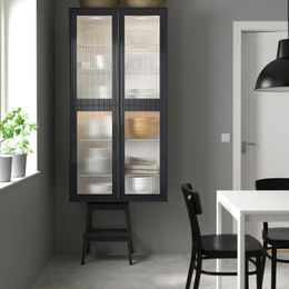 IKEA METOD Wandschrank horiz. m Vitrinent&uuml;r