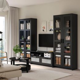 IKEA BRIMNES TV-Komb. mit Vitrinent&uuml;ren