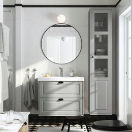 IKEA T&Auml;NNFORSEN / ORRSJ&Ouml;N Waschbschr+Schubladen/Waschb/Mibatt