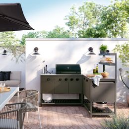IKEA B&Aring;TSK&Auml;R Au&szlig;enk&uuml;che mit Gasgrill