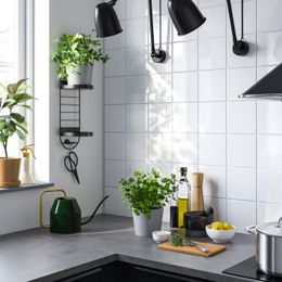 IKEA SKUGGR&Ouml;NA Pflanzenhalter Wandmontage