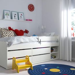 IKEA SL&Auml;KT / NATTAPA Juniorbettges+Aufb/St&uuml;tzbr/Fedhlzra