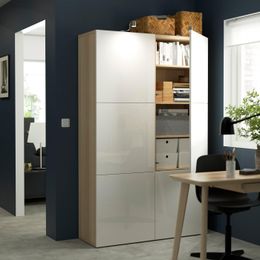 IKEA BEST&Aring; Aufbewahrung mit T&uuml;ren