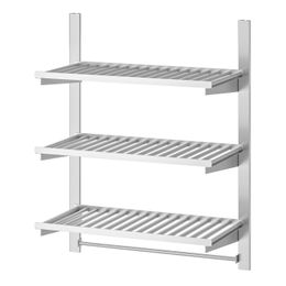 IKEA KUNGSFORS Aufh&auml;ngeschiene, B&ouml;den + Stange