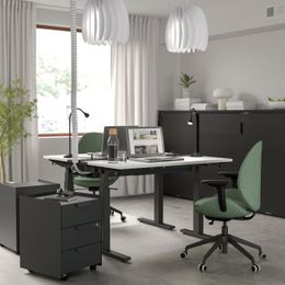 IKEA MITTZON Schreibtisch sitz/steh