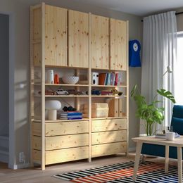 IKEA IVAR Regal mit Schr&auml;nken/Schubladen