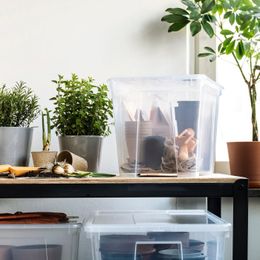 IKEA SAMLA Box mit Deckel
