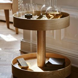 IKEA STOCKHOLM 2025 Beistelltisch mit Rollen