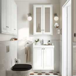 IKEA T&Auml;NNFORSEN Waschbeckenschrank mit T&uuml;ren