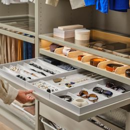 IKEA KOMPLEMENT Ausziehboden mit Einsatz
