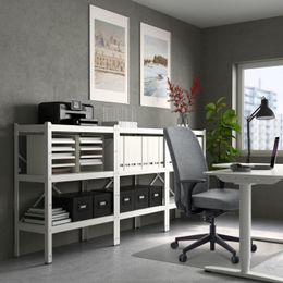 IKEA VALLFJ&Auml;LLET Drehstuhl mit Armlehnen
